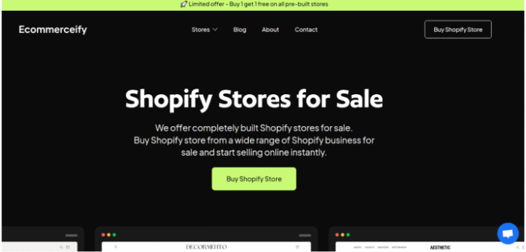 Shopify Stores For Sale 2026: Top 8 Marketplaces to Buy